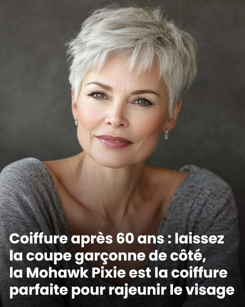 Adoptez une coiffure audacieuse après 60 ans : découvrez la coupe ...